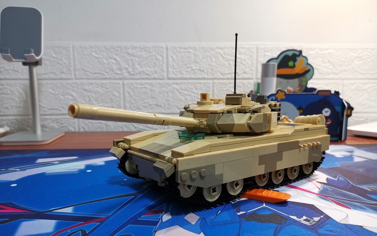 不是乐高也一样好玩:小鲁班积木15式轻型坦克评测