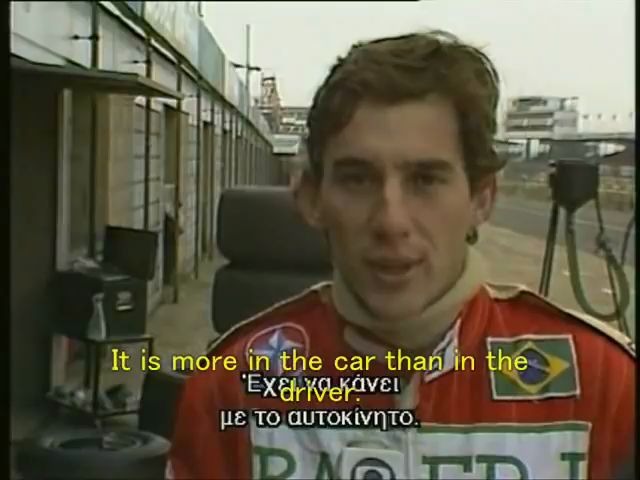 车神塞纳第一次驾驶F1赛车