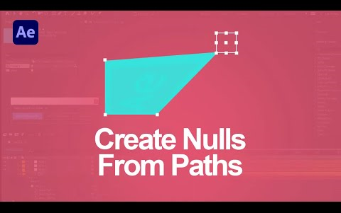 【AE教程|油管搬运|MG动画】创建NULLS控制效果教程技巧