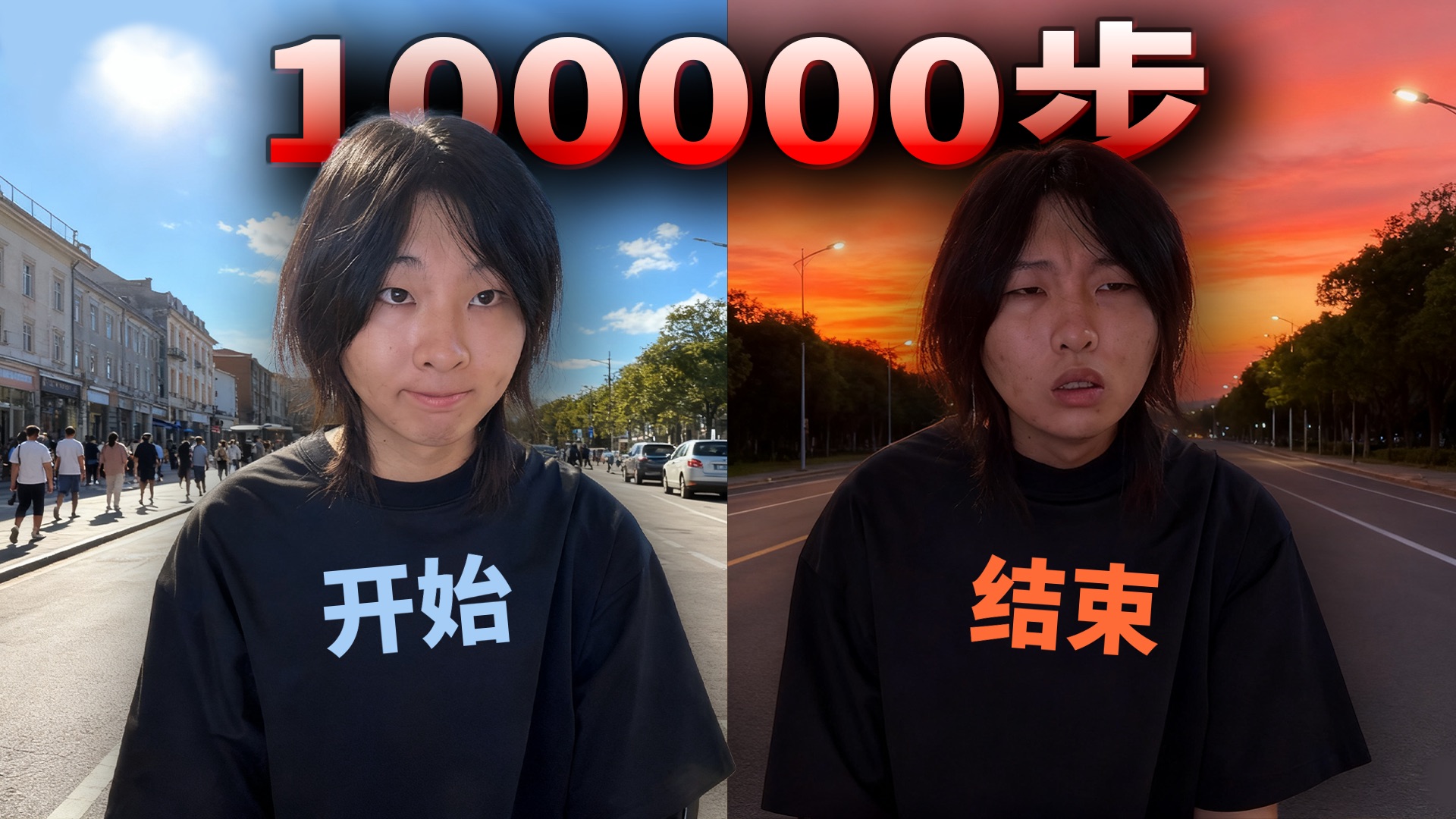 挑战人类极限,步行24小时走满十万步!