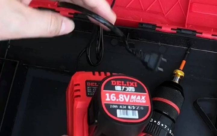 188_德力西无刷三功能冲击款小钢炮#五金工具 #电钻 #锂电钻套装 ...