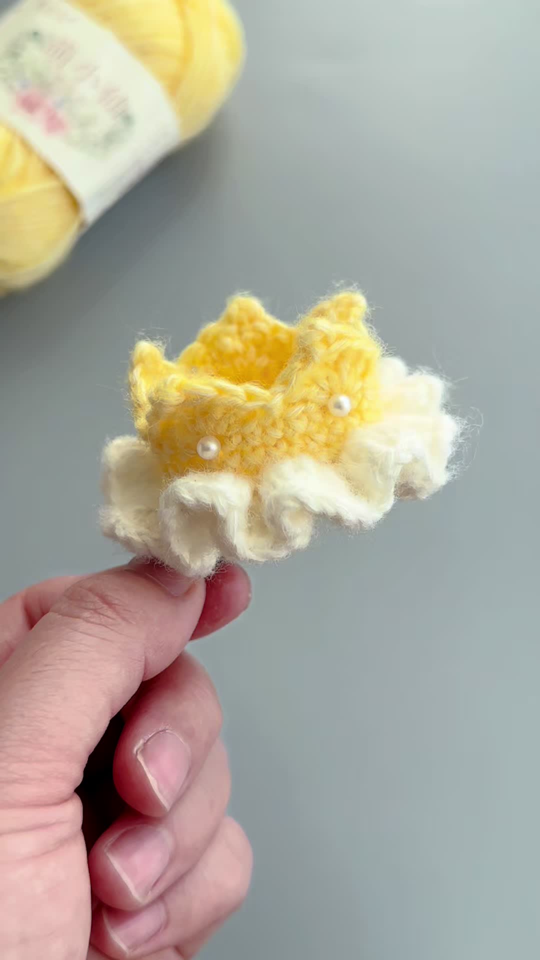 新手入门从这个皇冠发夹开始 教程超慢超详细～所有针法都能学会 ...