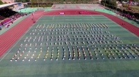 ...《悦动的校园》城南一小蒲城县第八届中小学田径运动会开幕式表演