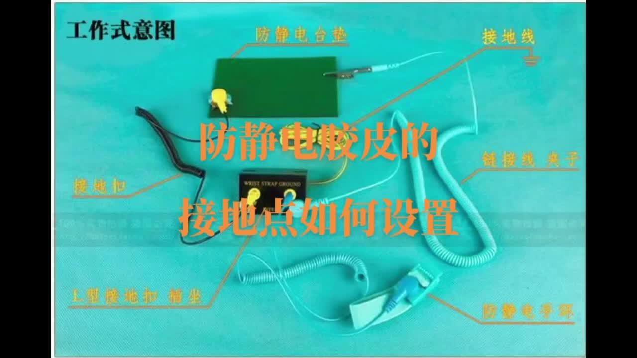 防静电胶皮接地点如何设置