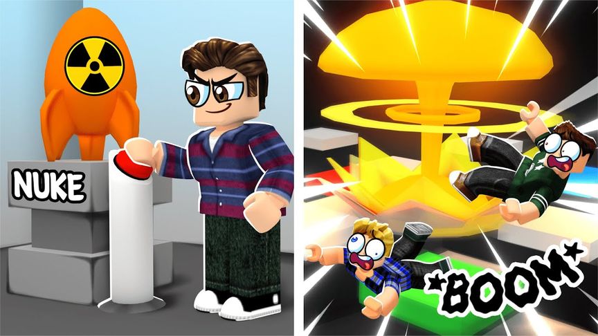 Roblox按钮模拟器：超级神奇的按钮，按下就会发生灾难？小格解说