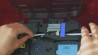 硕方线号机TP70安装色带套管并设置打印步骤视频演示