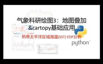 【鼠鼠】气象科研绘图3:地图叠加&cartopy基础应用