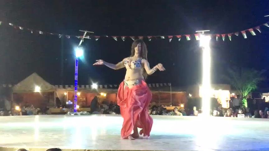 阿拉伯舞娘的肚皮舞