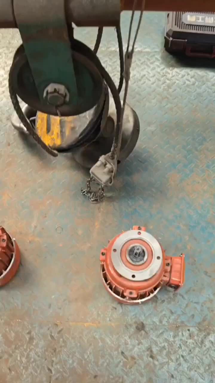 电动葫芦跑不动?换运行电机,10吨起重机‘行’如风!宁波起重 10吨...