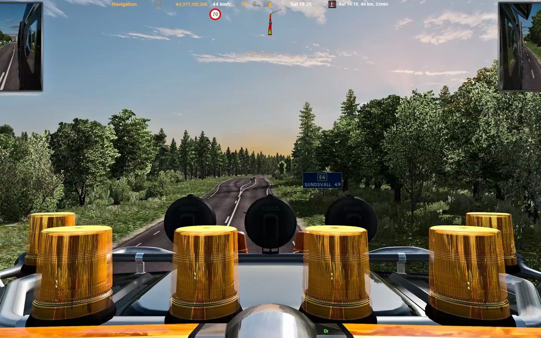 ETS2欧洲卡车模拟:支持国产,Aimxy头瞄试玩——警告:有少量视角变化,...