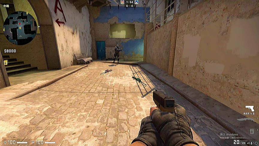 玩csgo一定要去玩的 慢动作大战#csgo #游戏日常 #整活