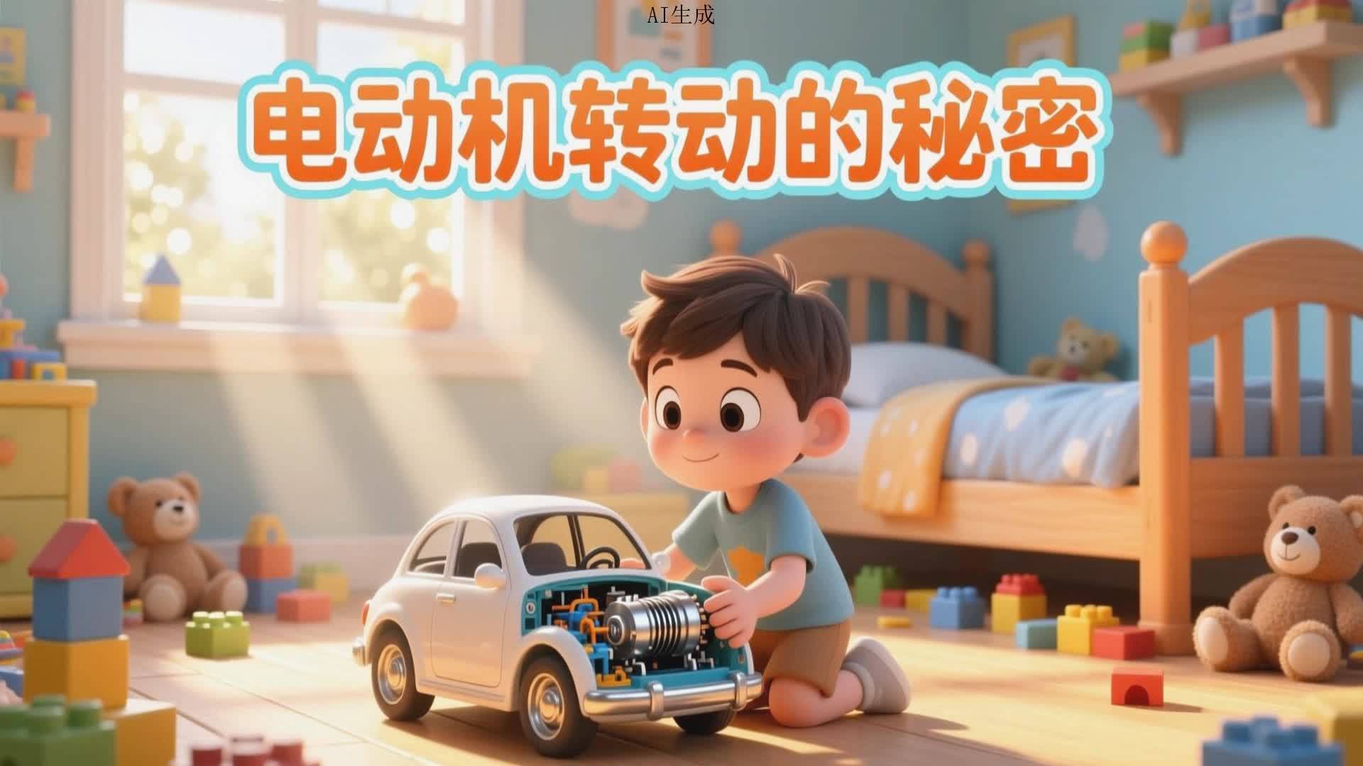 电动机如何转动?秘密揭晓,看完惊呆了!