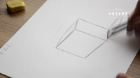 小泽美术课堂:今天教大家画长方体,简单易学,快来一起画吧~