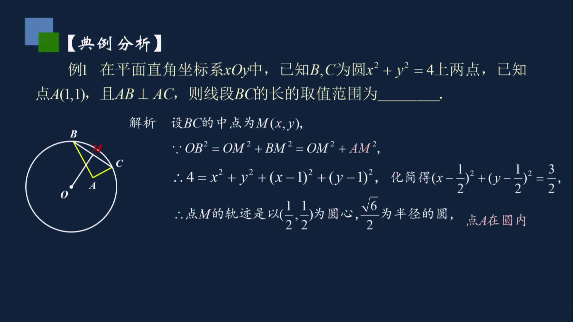 圆与圆的位置关系的应用