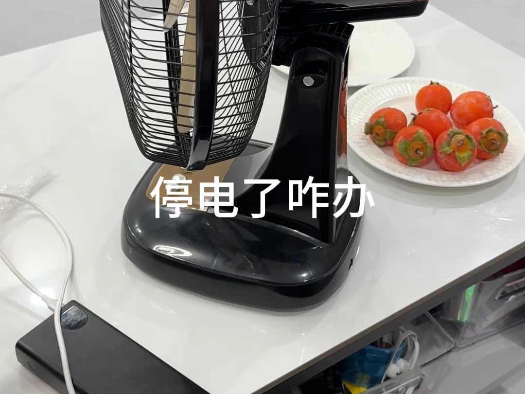 又又又停电了,还好有个可以插充电宝就能用的PD风扇
