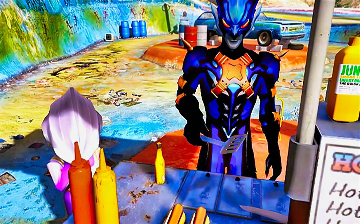 托雷基亚开始卖小吃了!吃过烤肠的小奥特曼开始拉肚子,怎么回事