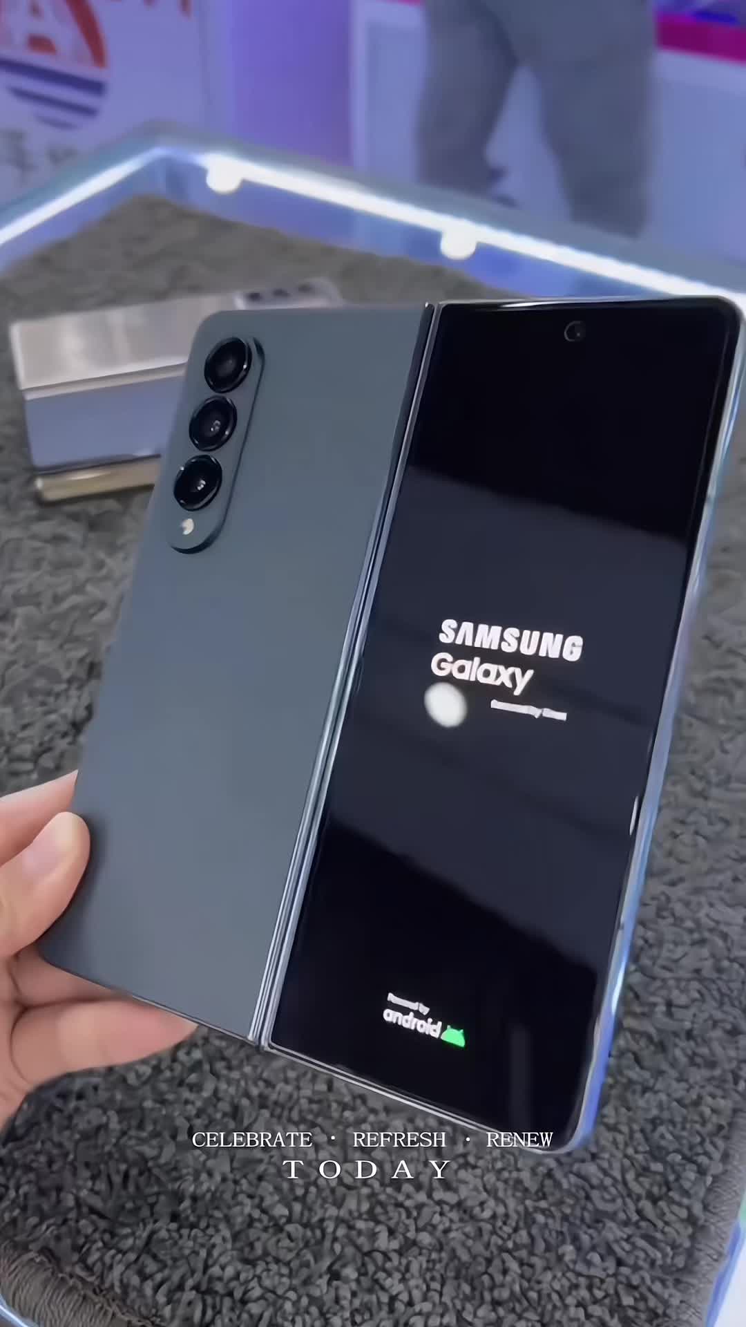 Samsung/三星 Galaxy Z Fold4 5G折叠屏手机原装国行#三星折叠手机 #...