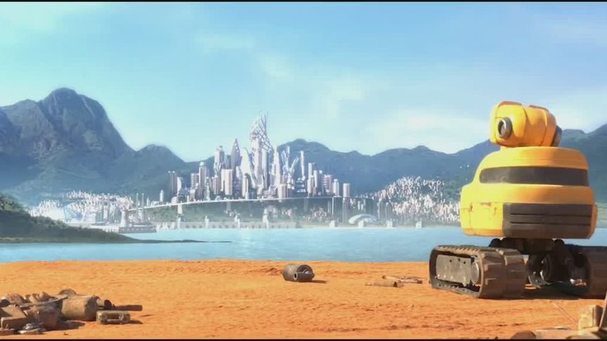 好看动画,垃圾场里的机器人