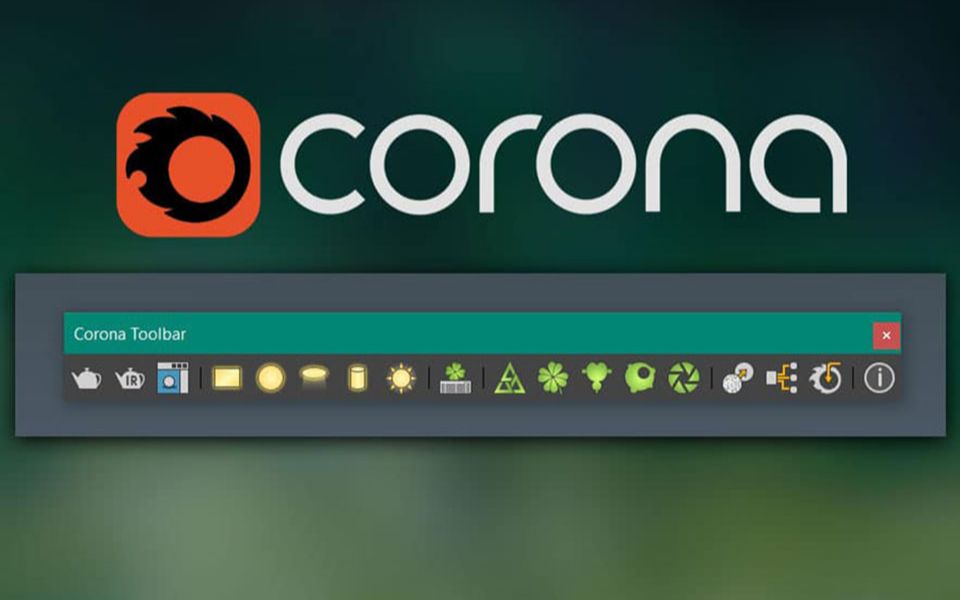 如何在3dsMax中创建Corona工具栏