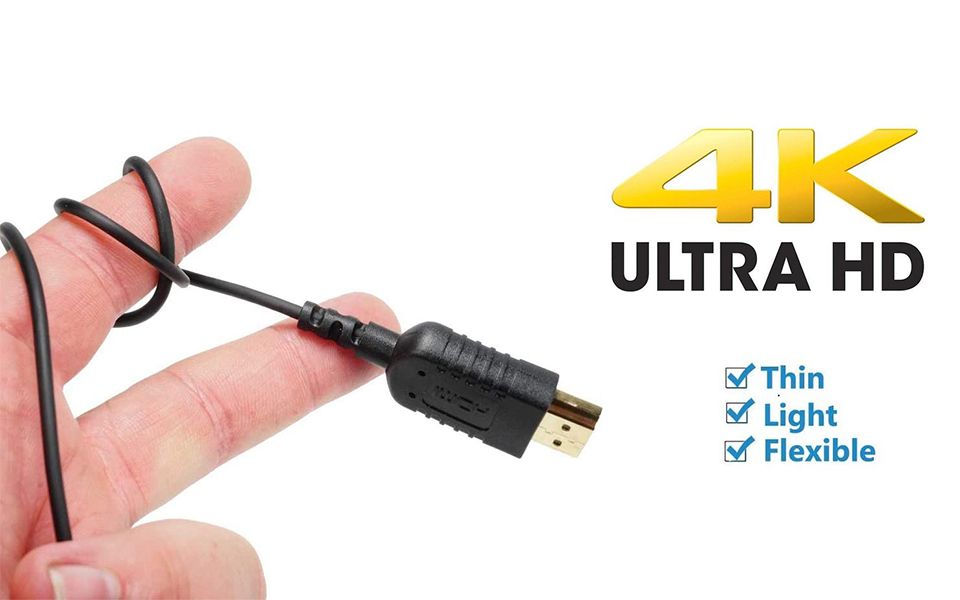 摄影UP主推荐到断货的——日本极细软HDMI 4K高清线,稳定器之首选!