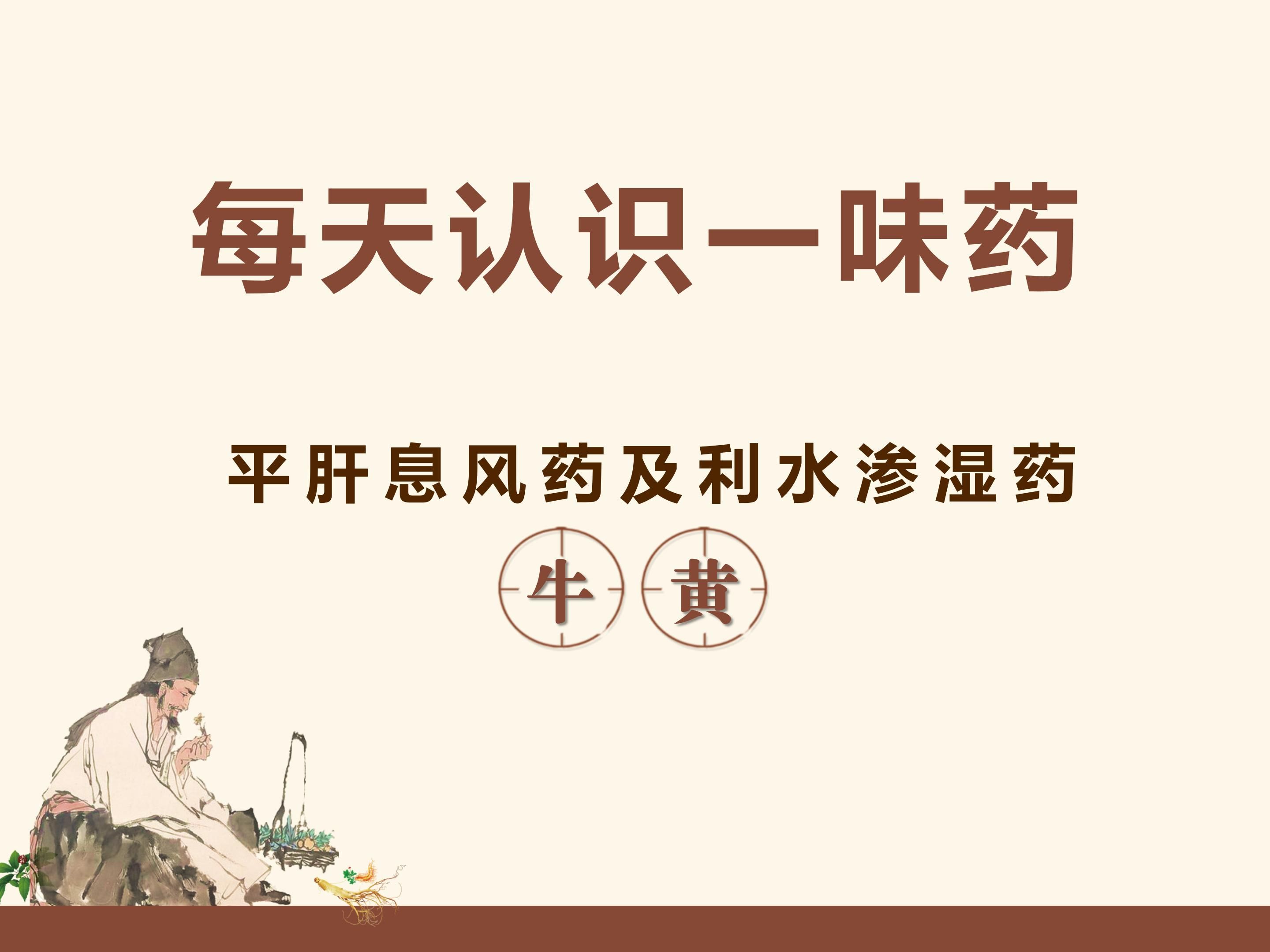 [中草药探秘】牛黄的神奇功效大揭秘!