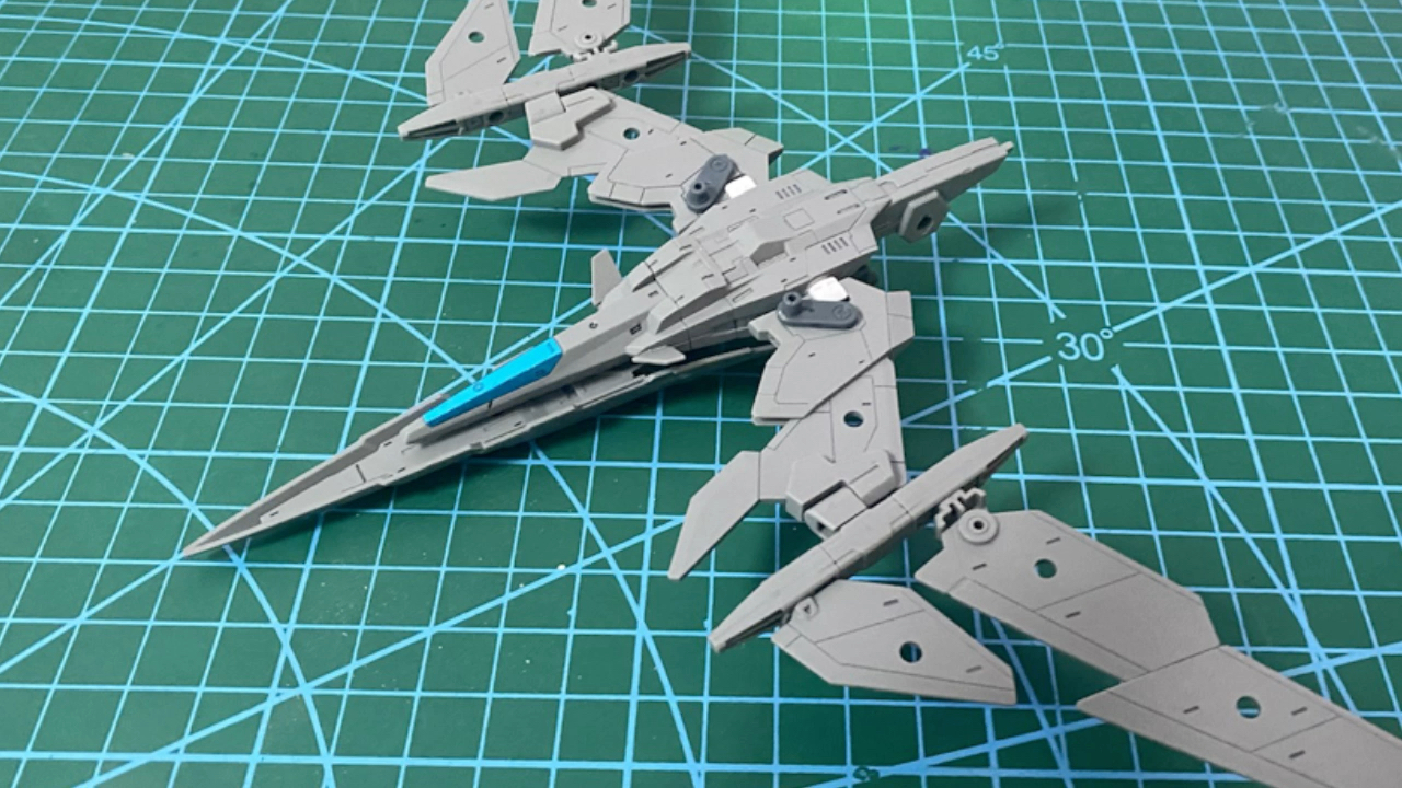 万代30MM空战机,一体变形分享