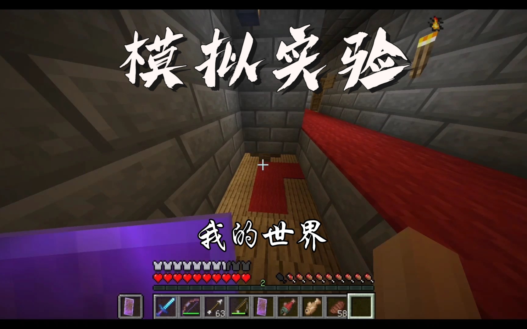开创新先河新题材我的世界模拟实验