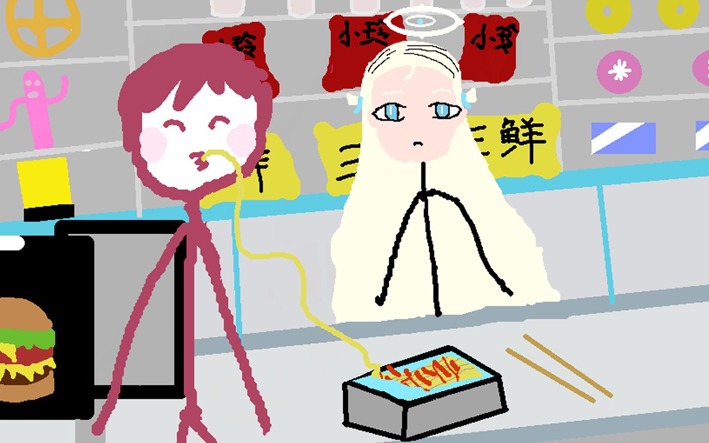 【碧蓝档案小动画】抽象小卖部夏莱分部