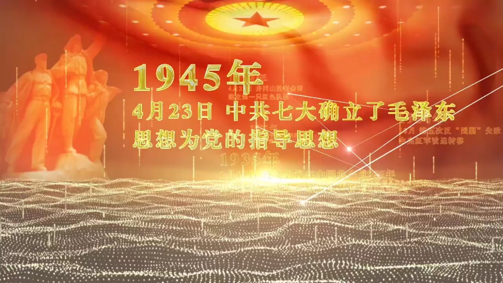 党建宣传片片头AE合成