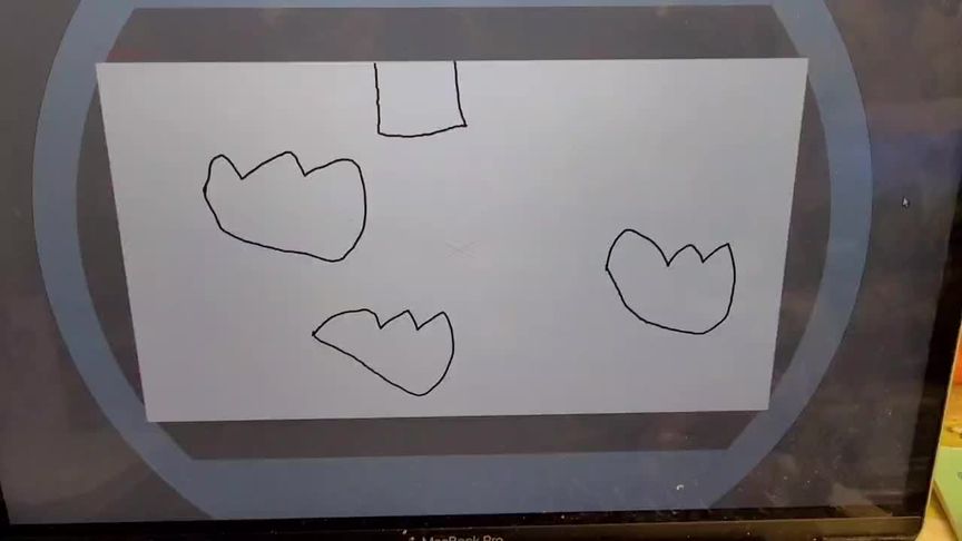初步学习电脑制作动画片,上色成功!