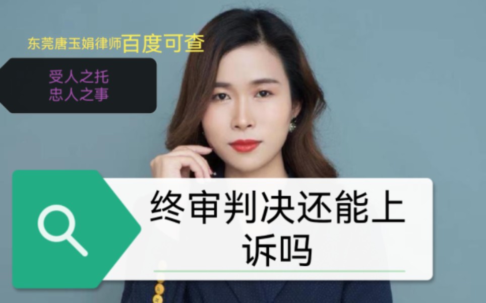 (东莞擅长二审改判刑事律师)—终审判决还能上诉吗—东莞律师