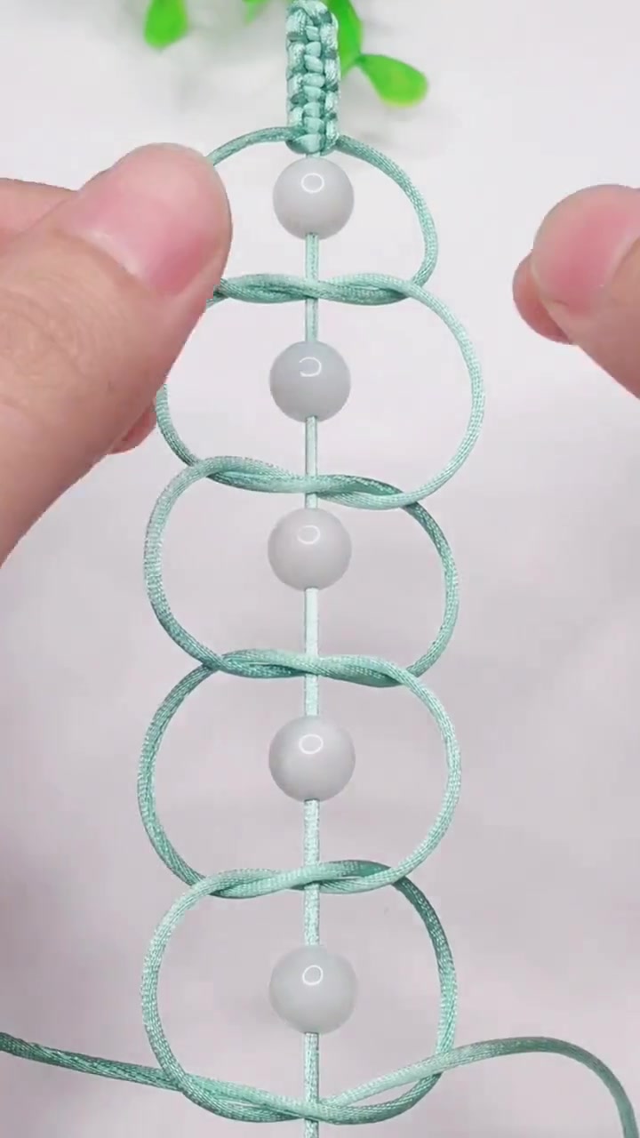 【编织】精美手链编绳教程