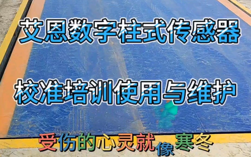 ...18米浅基坑地磅十分标准,选用艾恩高精度数字柱式称重传感器 #烟台...