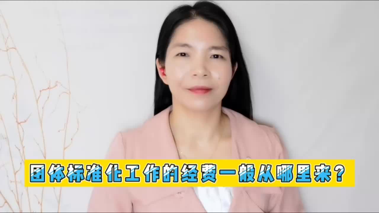 团体标准化工作的经费一般从哪里来?