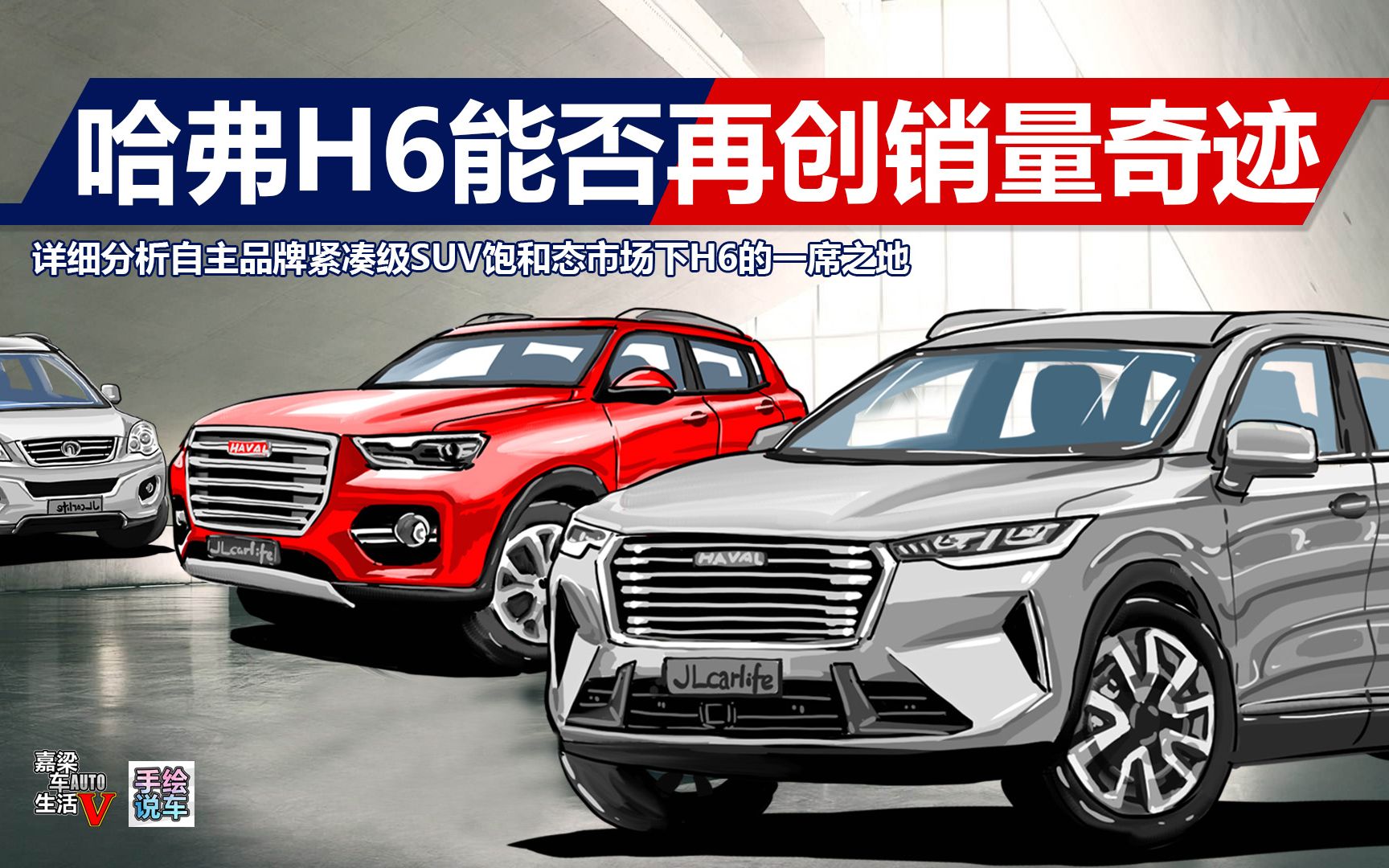 ...解读第三代哈弗H6,分析饱和态紧凑级SUV市场,哈弗能否再创销量奇迹