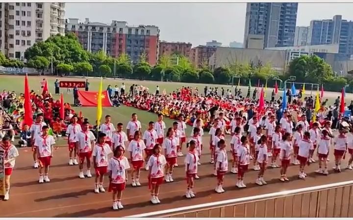 运动会开场舞 扇子舞开场舞 扇子 运动会 运动会开幕式 校园运动会...