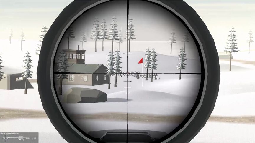 战地模拟器:小红人发射了信号弹,阻击前来支援的援军