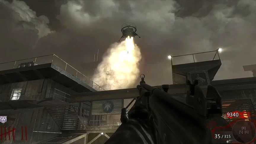 使命召唤7僵尸模式-苏联火箭基地大战僵尸单人一命52波(中)共3P