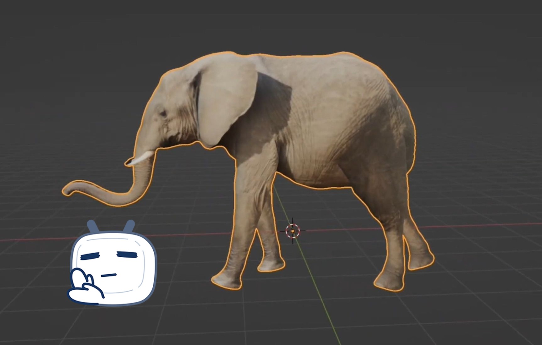 【C4D教程】将2D图像快速转成3D模型,还能动!神奇的免费网站~