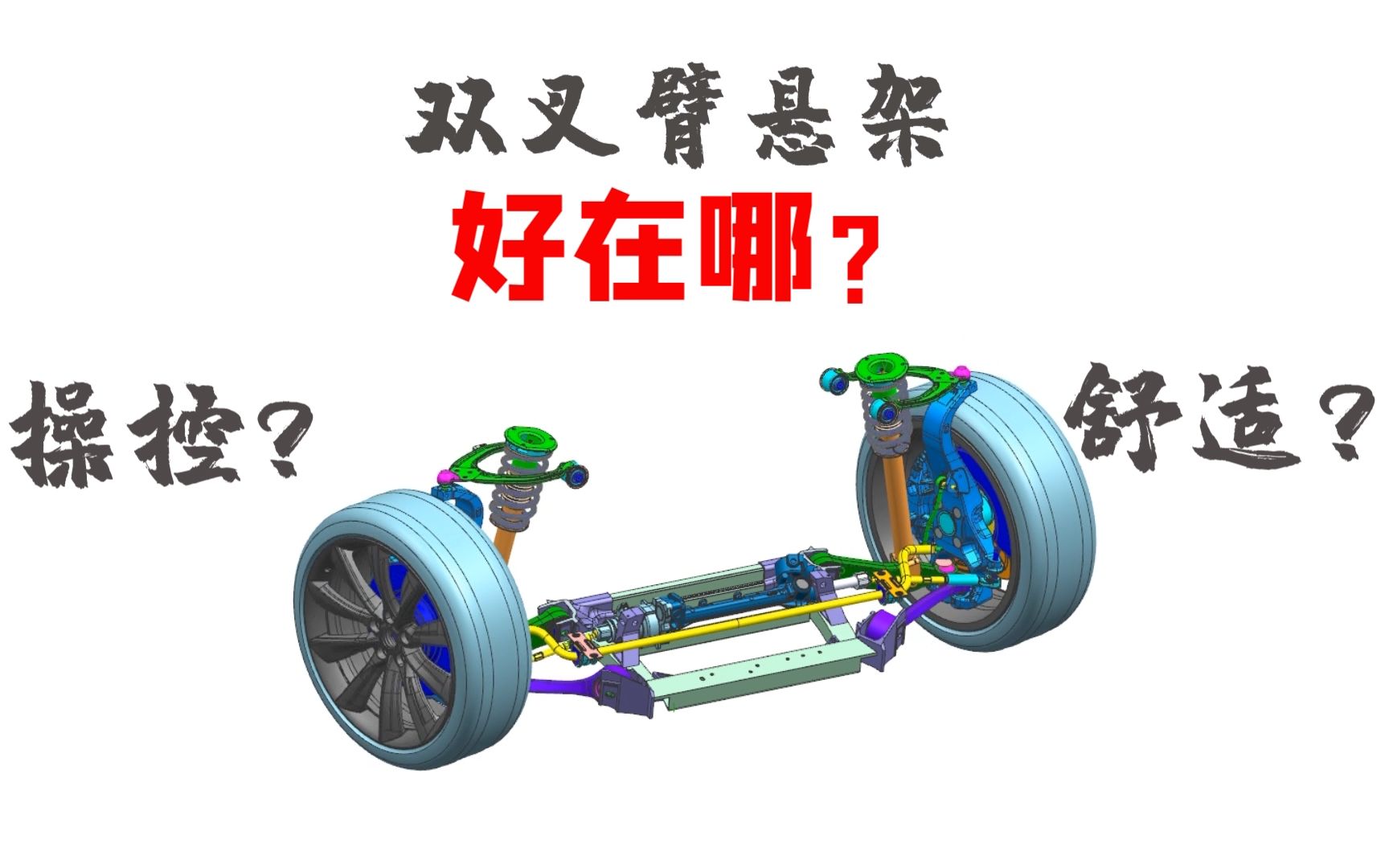 为什么都说双叉臂悬架好?从性能和结构上带你对比分析双叉臂和...