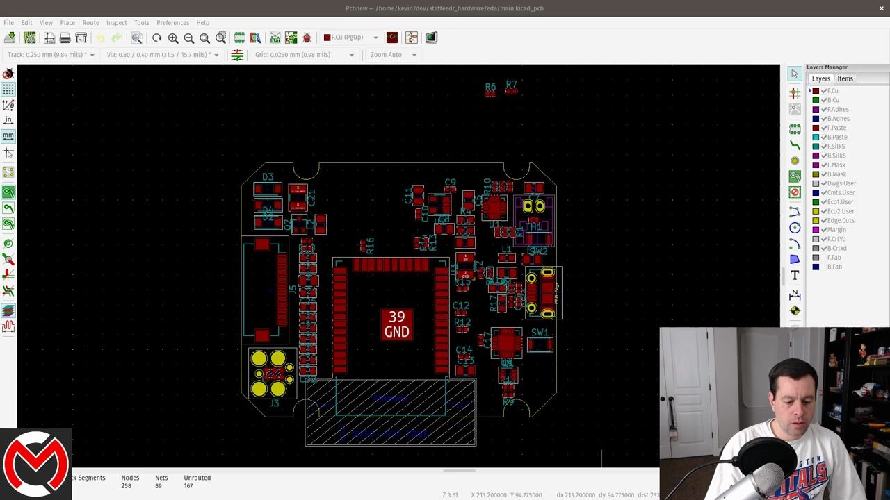 ...32开发套件:创建足迹(Creating an ESP32 Dev Kit: Footprint Creation)