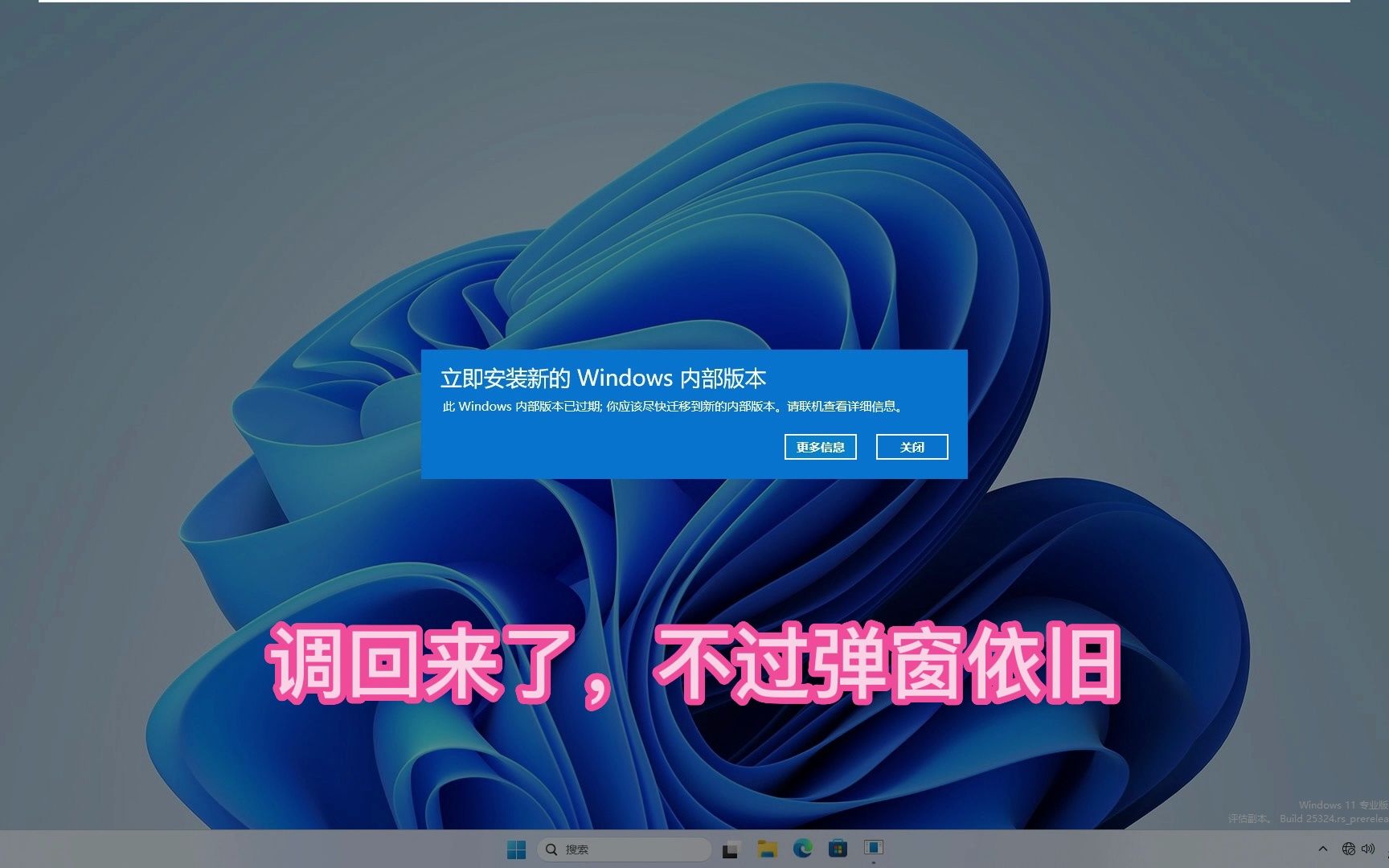 当Canary渠道的win11时间炸弹炸了会发生什么?(2)