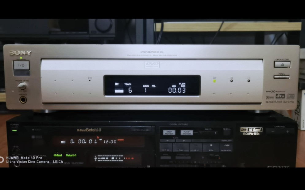 索尼 SONY DVP-S7700 DVD机(欧版)CD放音演示