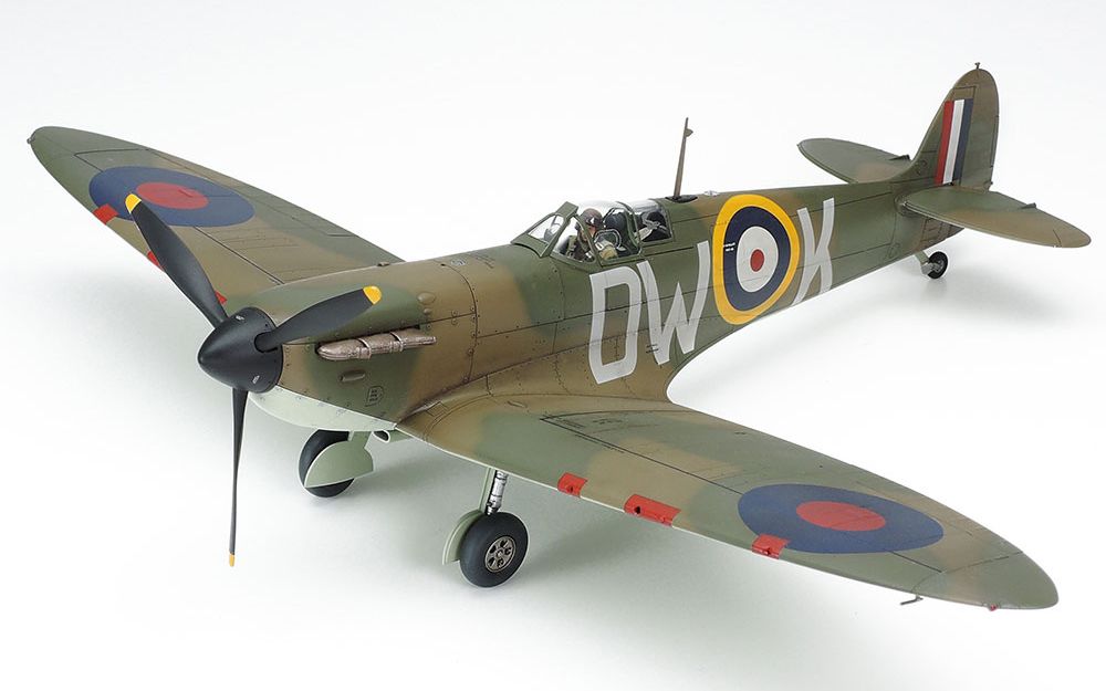 【军模教程】我做过的最好的板件---田宫1:48 喷火 Mk I(Supermarine ...