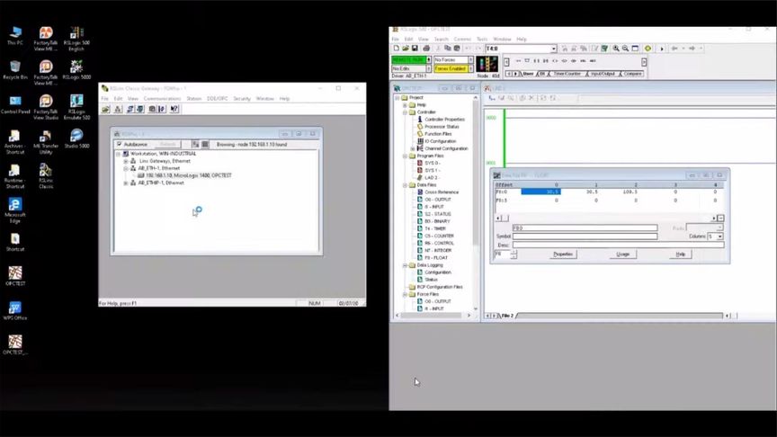 如何将AB PLC获取的数据写入EXCEL