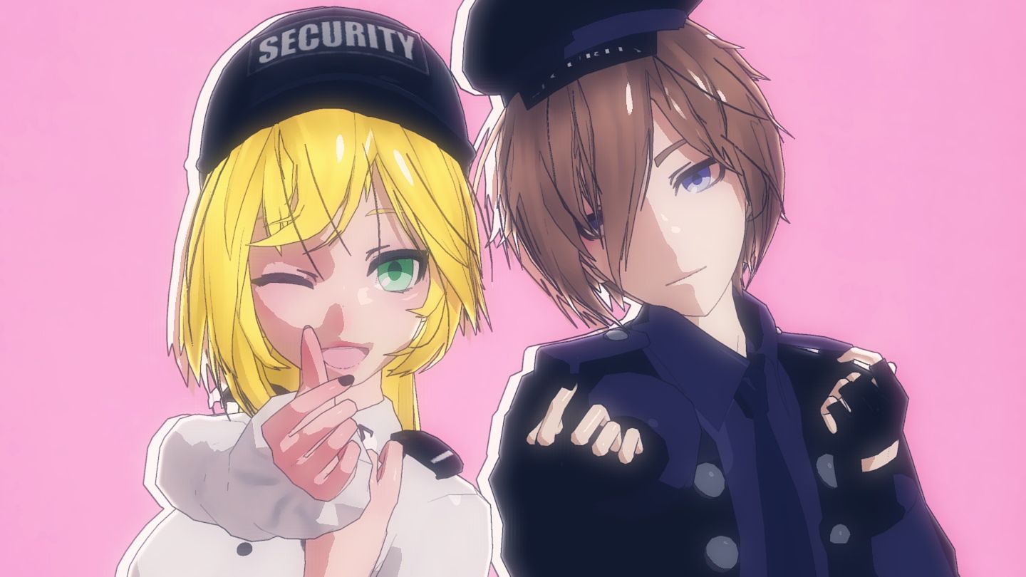FNAF保安组CP:迈克尔x凡妮莎✨Sparkle✨(玩具熊的五夜后宫MMD...