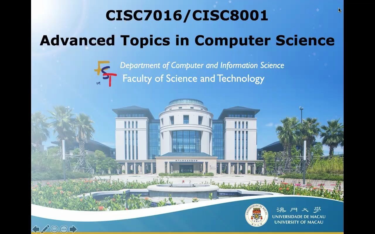 ...001/CISC8001-004 ADVANCED TOPICS IN COMPUTER SCIENCE
