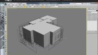 CAD导入3dmax原始结构图低面建模及承重墙布线