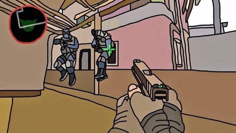 CSGO:亮眼时刻22,全场敌人拿匕首追你是种什么体验