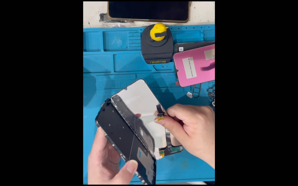 华为畅享10e拆机换屏视频讲解